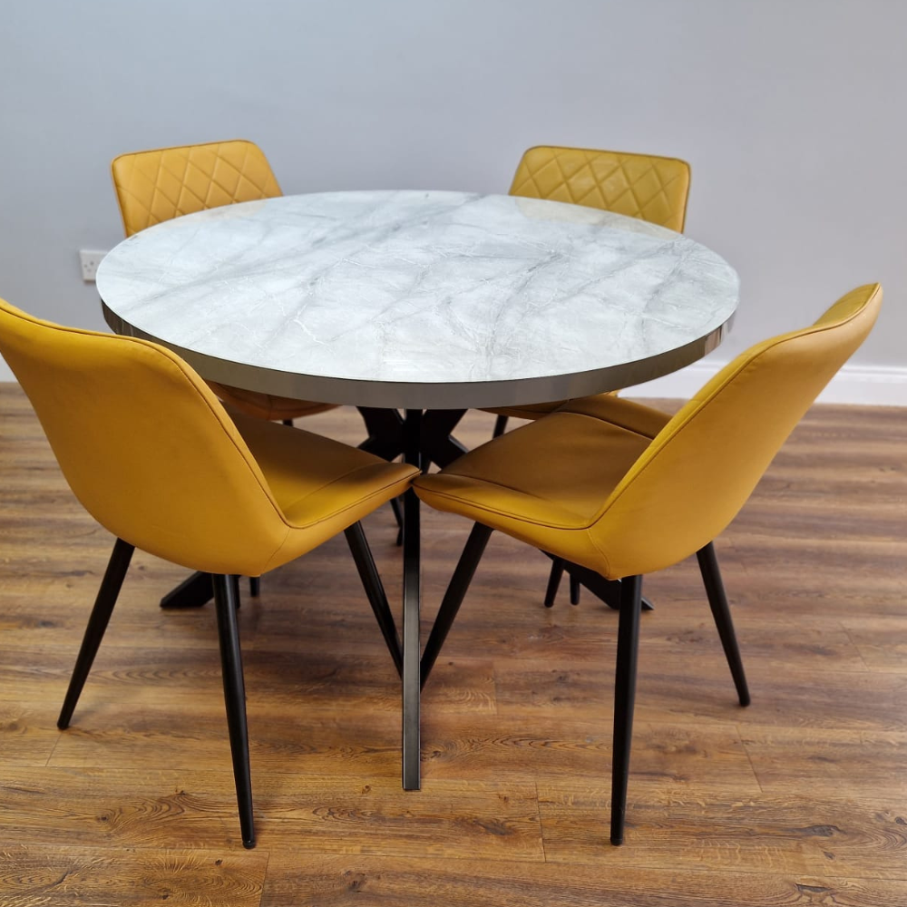 Dario Round Table — G Furniture and Carpets