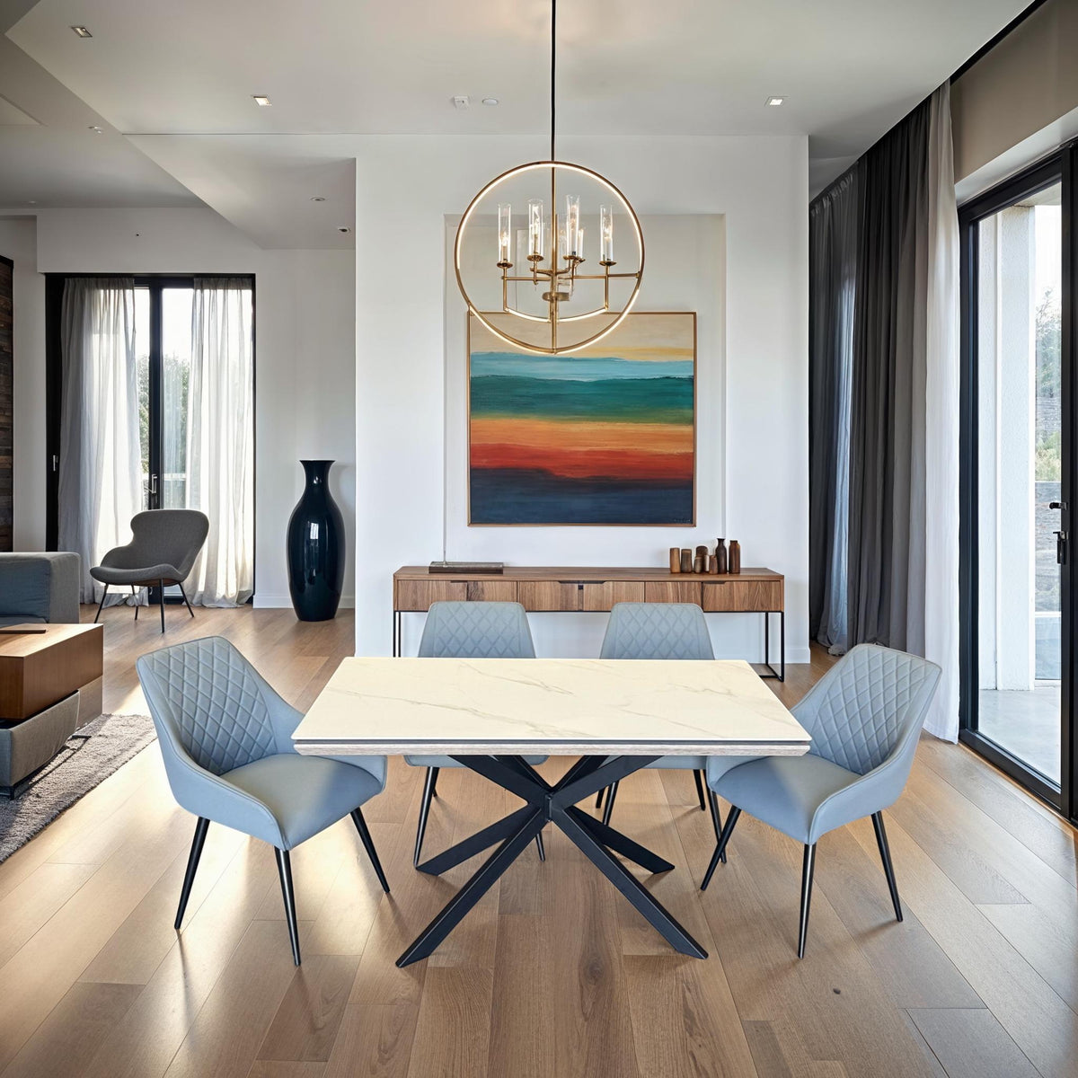 Zara 1.4 Metre Dining Table — G Furniture and Carpets